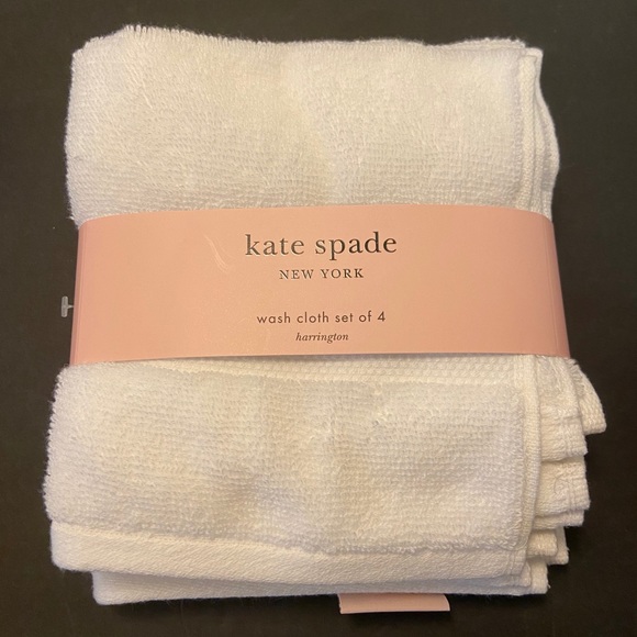 kate spade | Bath | Kate Spade Wash Clot Set | Poshmark